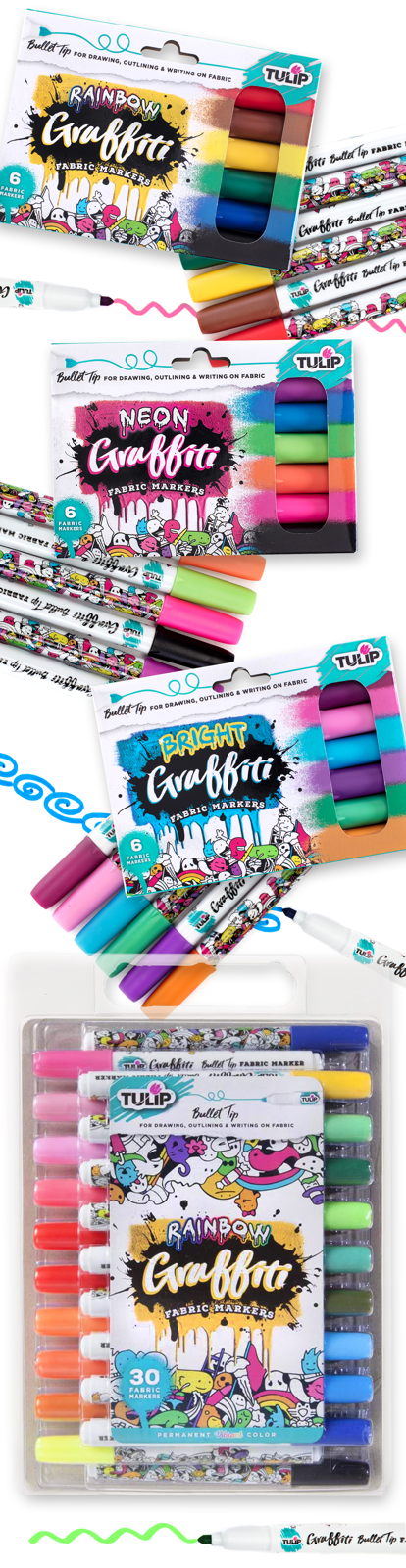Tulip Graffiti Markers - MAGGIE LEE